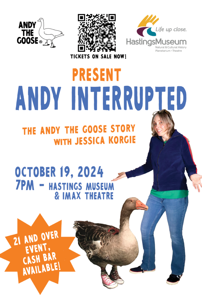 ANDY and Words3 – ANDY THE GOOSE